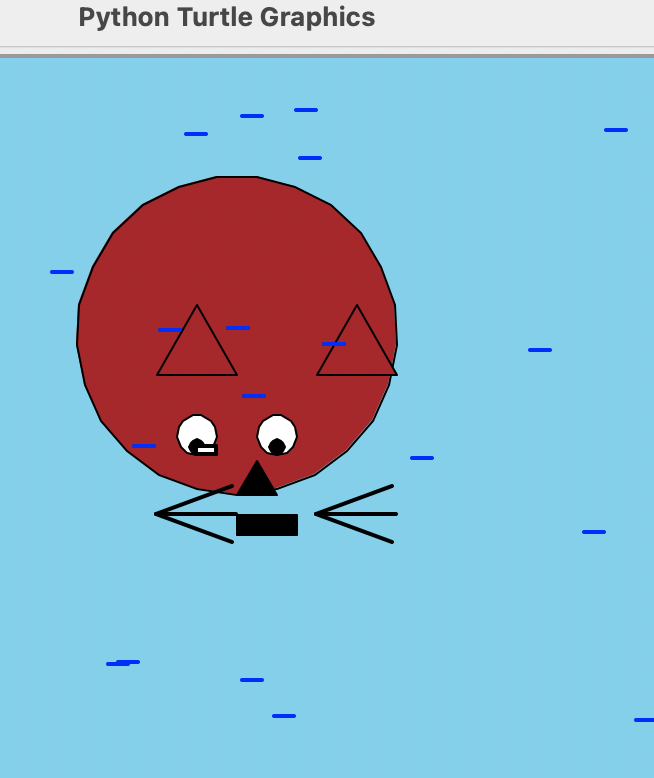 🐶 Drawing a 2D Dog Face 🐶 | msPythonCapstone2023